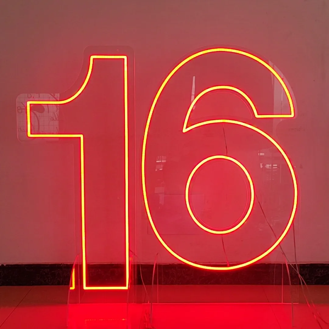 Winbo Free Shipping LED Letter Number Lights for Parties