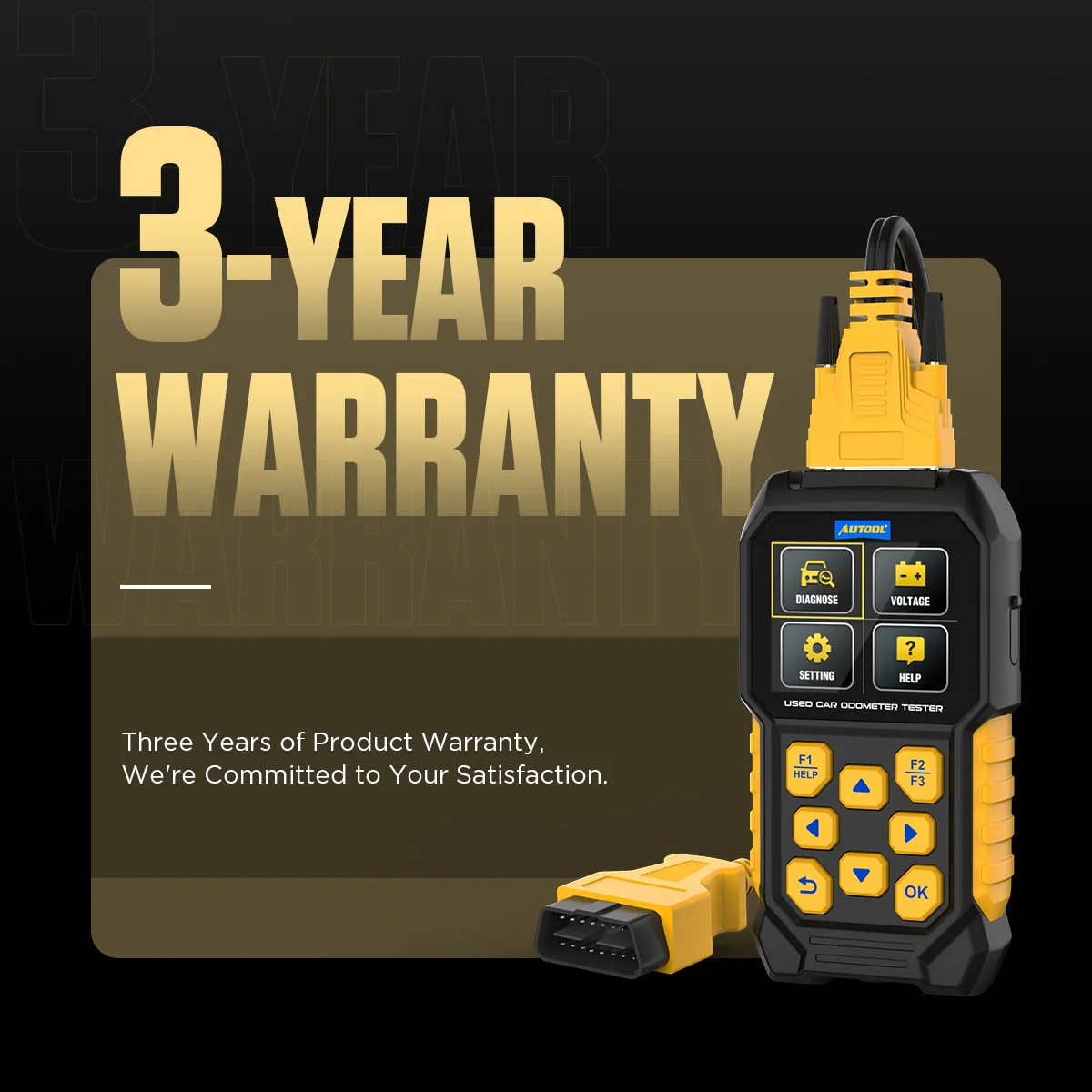 AUTOOL CS310 Digital Odometer & OBD Scanner - Reliable Mileage ...