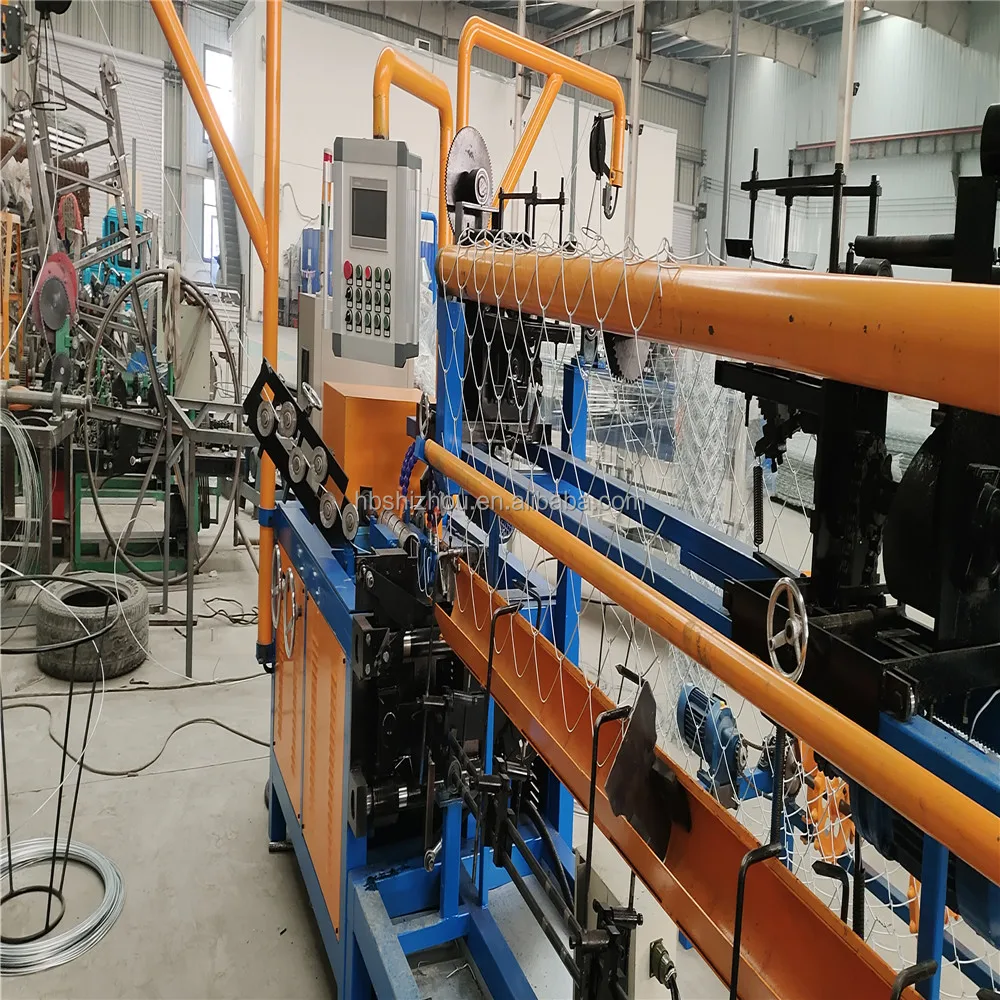 Manual Operated Chain Link Wire Mesh Machine Making/maquina De Malla De ...