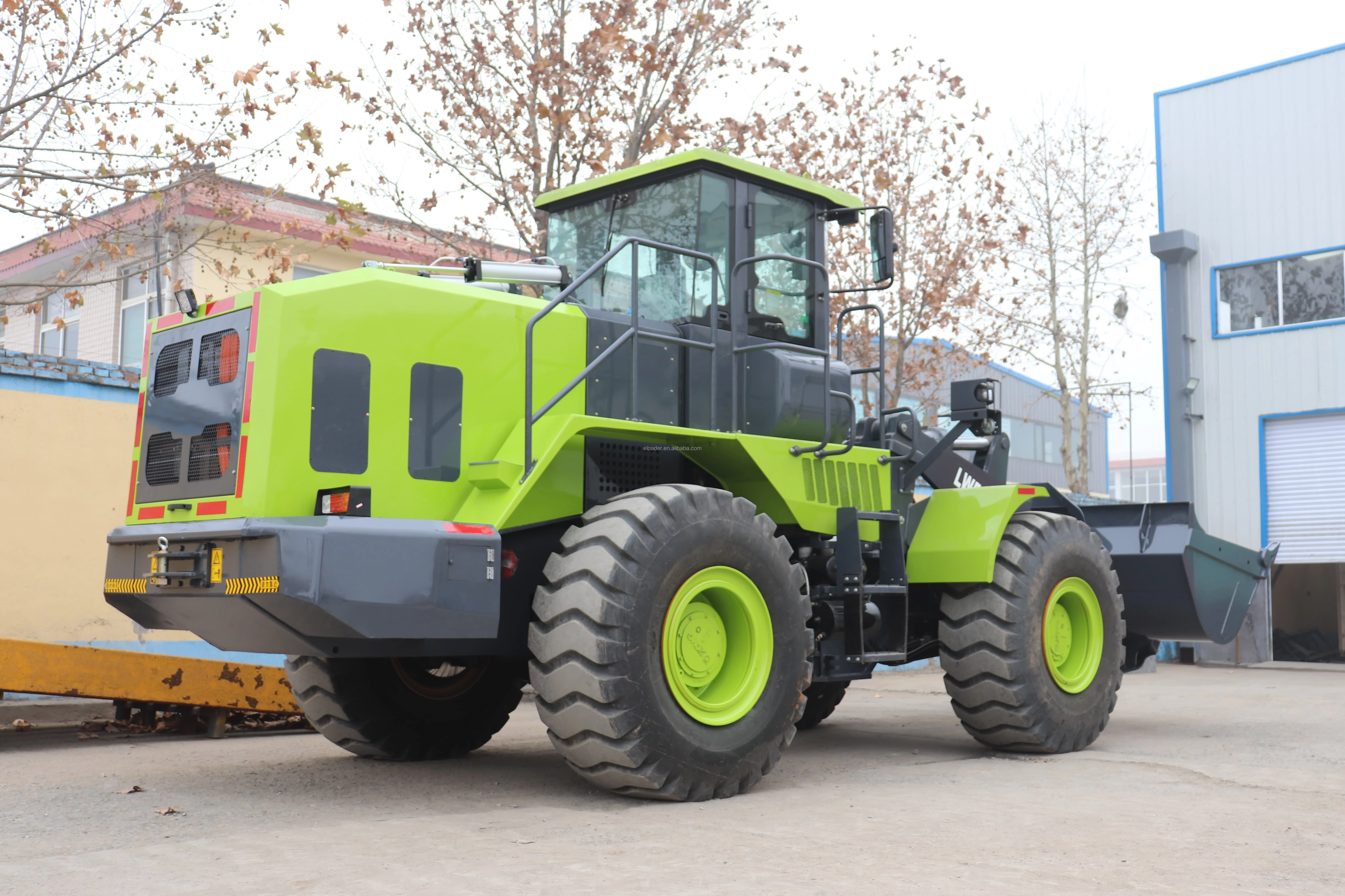 6ton Electric Loader 4 Wheels Drive Lithium Battery Loader - Buy ...