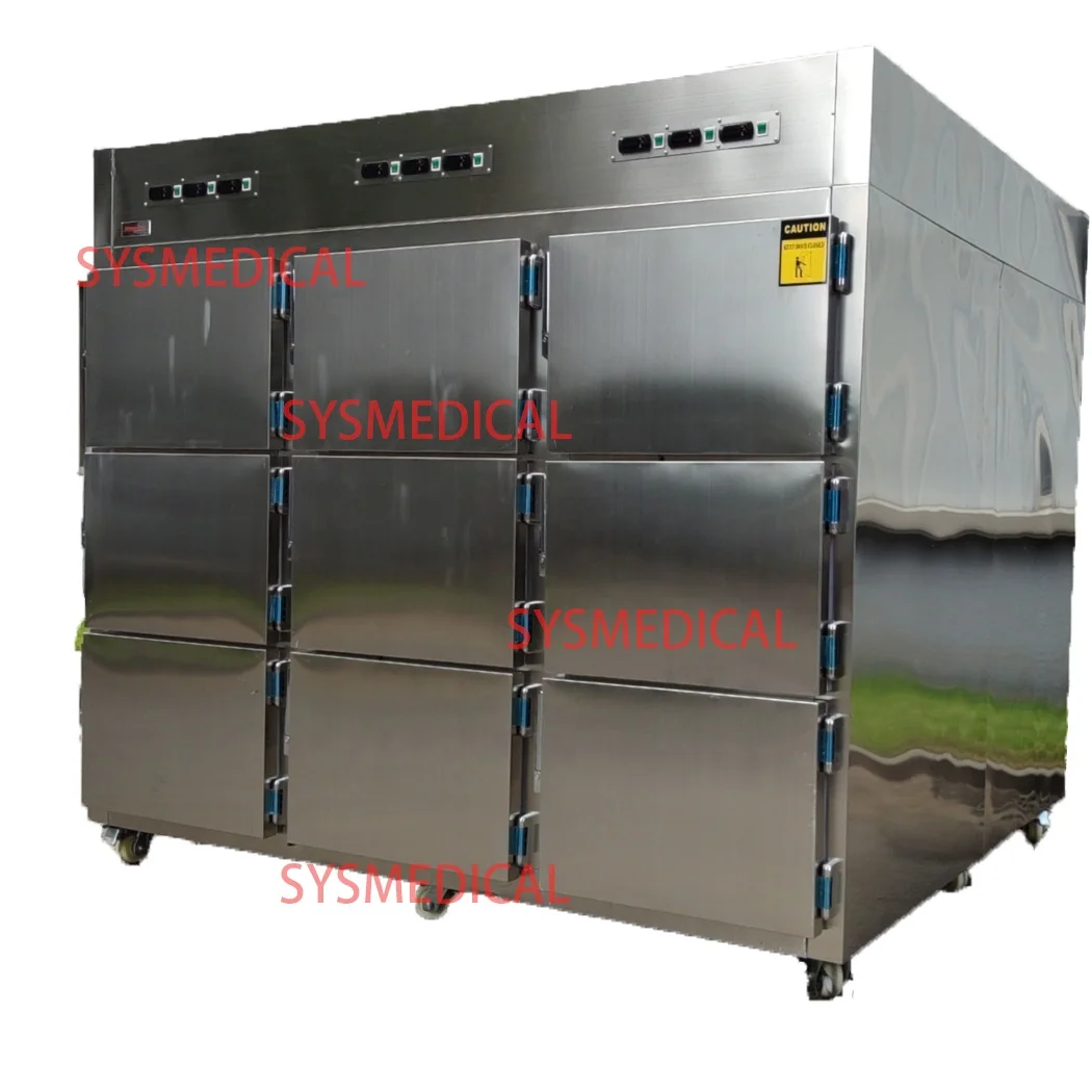 SYSMEDPALACE Cryogenic Refrigeration 9 Rooms Mortuary Body Freezers ...