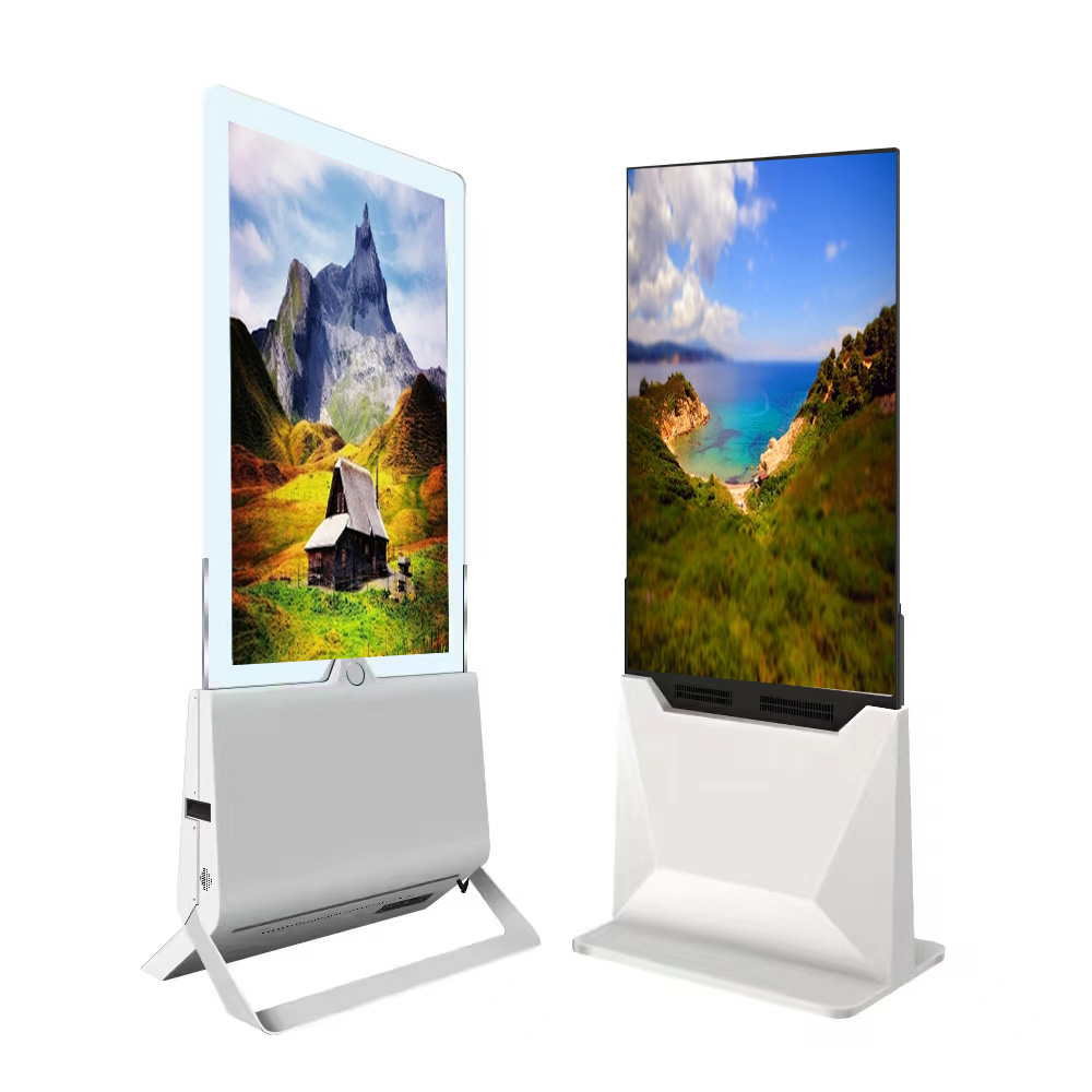 Double Sided Touch Kiosk 4K Totem LCD Digital Signage