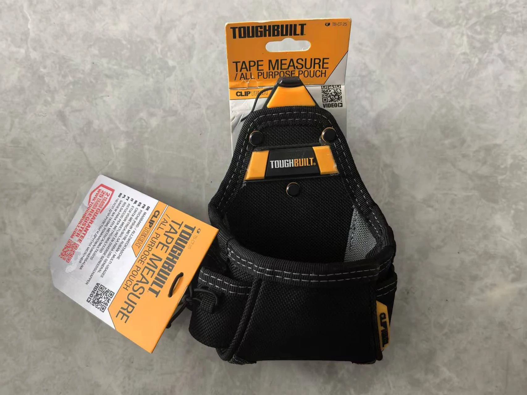 TOOL STACK Double Tool Belt Bag Heavy Duty Oxford Portable Joiners and ...