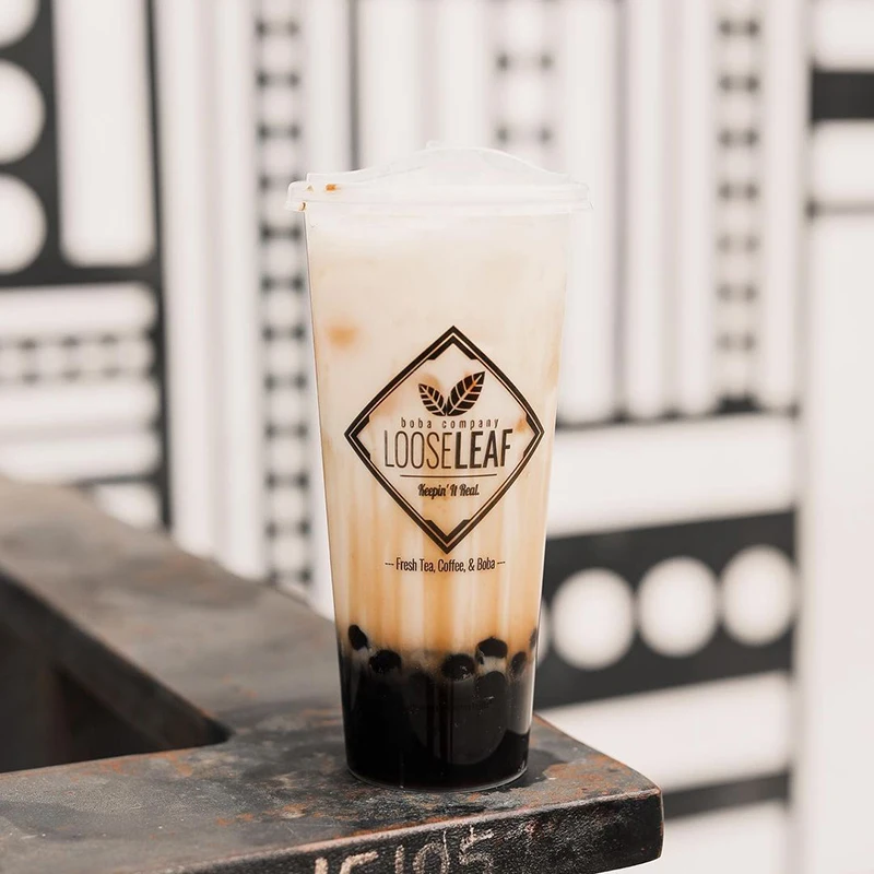 Factory Disposable Plastic Bubble Tea Milk Tea Pp Cup With Lids ...