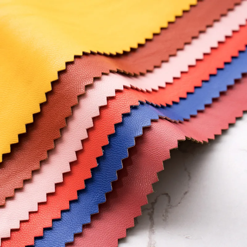 Free Sample Waterproof Eco-friendly Pu Leather Fabric Customizable ...