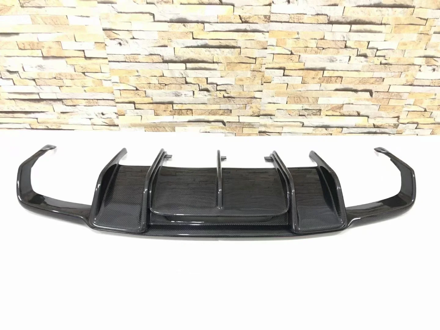 R Style Carbon Fiber Rear Bumper Lip For Mercedes W218 Cls Class Carbon ...