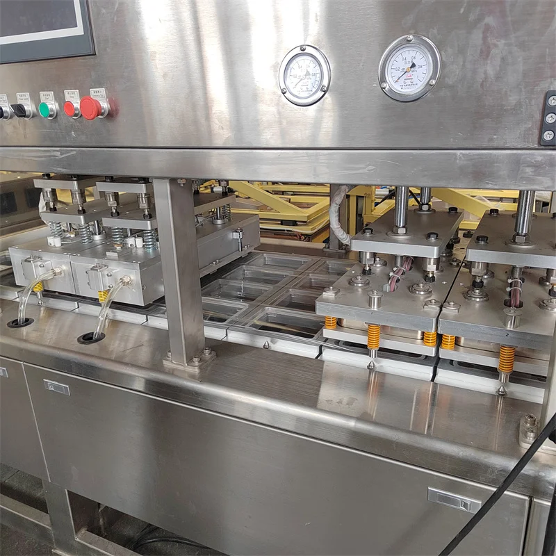 Automatic Map Tray Sealer Modified Atmosphere Packaging Machine Vacuum ...