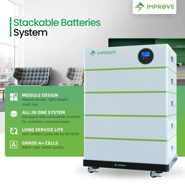 5kw Hybrid Inverter Stacked Home Solar ESS - 20kwh Battery