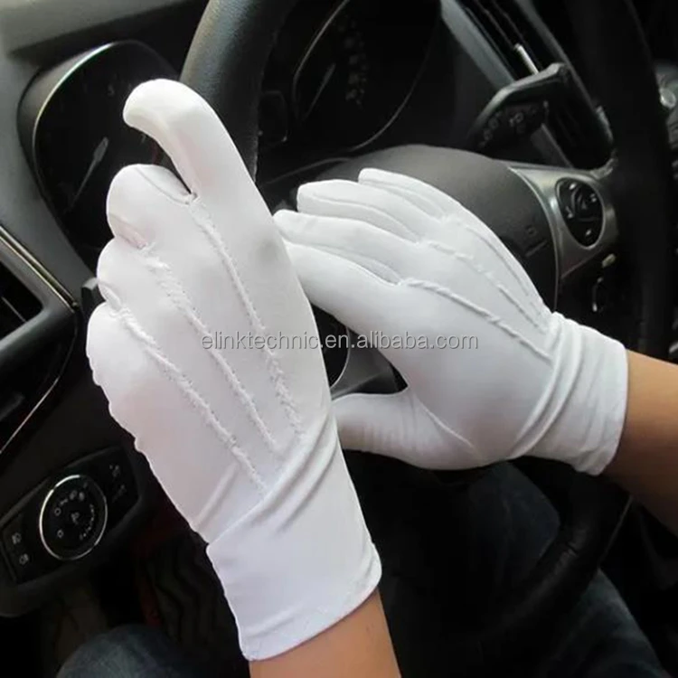 White Cotton Inspection Etiquette Ceremonial Marching Band Traffic ...