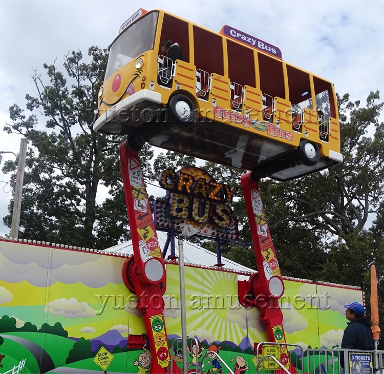 Hot Business Plan Amusement Park Carnival Swing Ride Crazy Bus Ride For Kids - Buy Crazy Bus ...