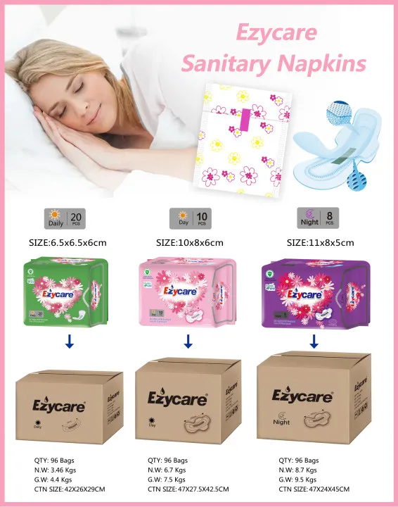 OEM Free Samples Anion Sanitary Pads - Super Absorbent