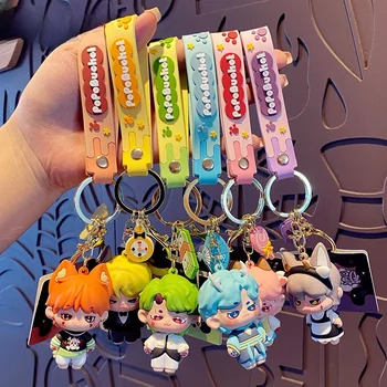 Genuine Cartoon Beast Era Series Epoxy Doll Keychain Cute Female ...