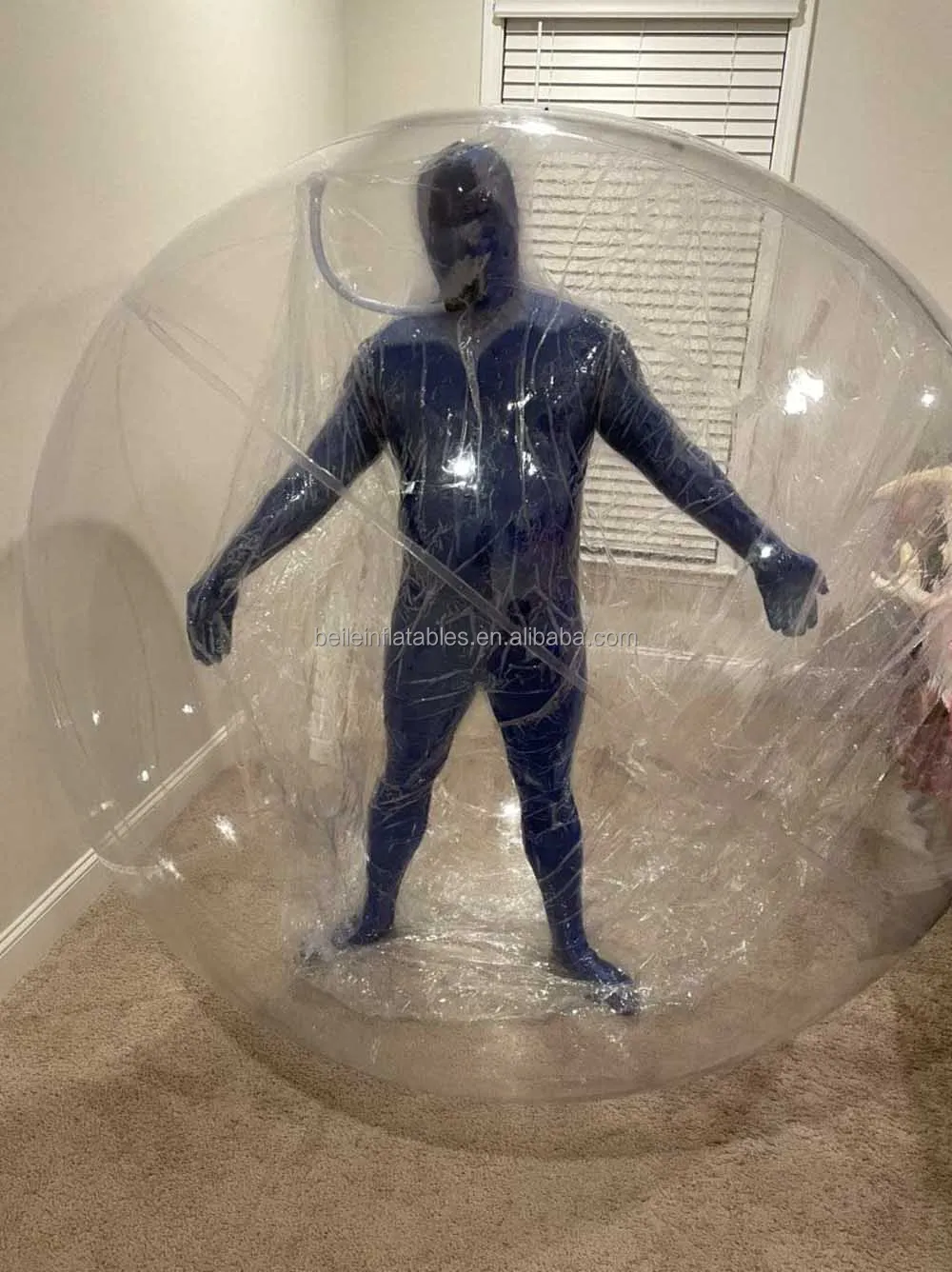 Beile Inflatable Blueberry Suit - Justaucorps Transparent