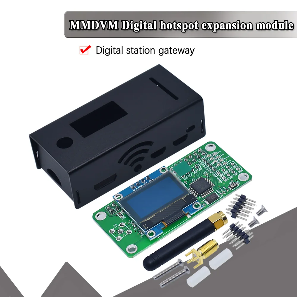 UHF VHF Digital Radio Hotspot Raspberry Pi P25 DMR YSF OLED MMDVM ...