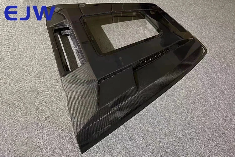For Mercedes Benz G-Class W46 Transparent Glass Carbon Fiber Engine ...