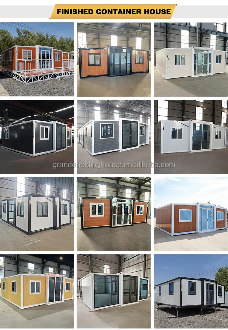 Grande Cheap Container House Portable 40ft Prefab Homes