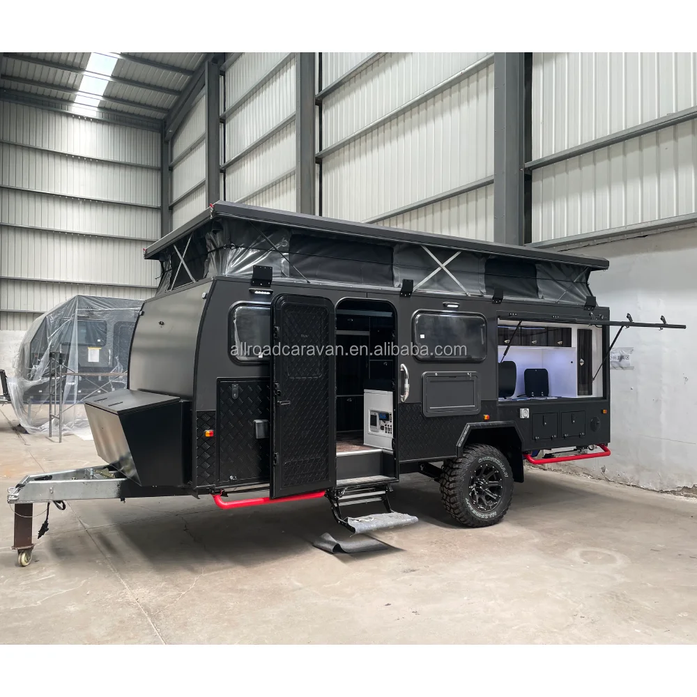 2024 16ft 4X4 Luxury off-Road Pop-up Camper - Lightweight Travel Trailer