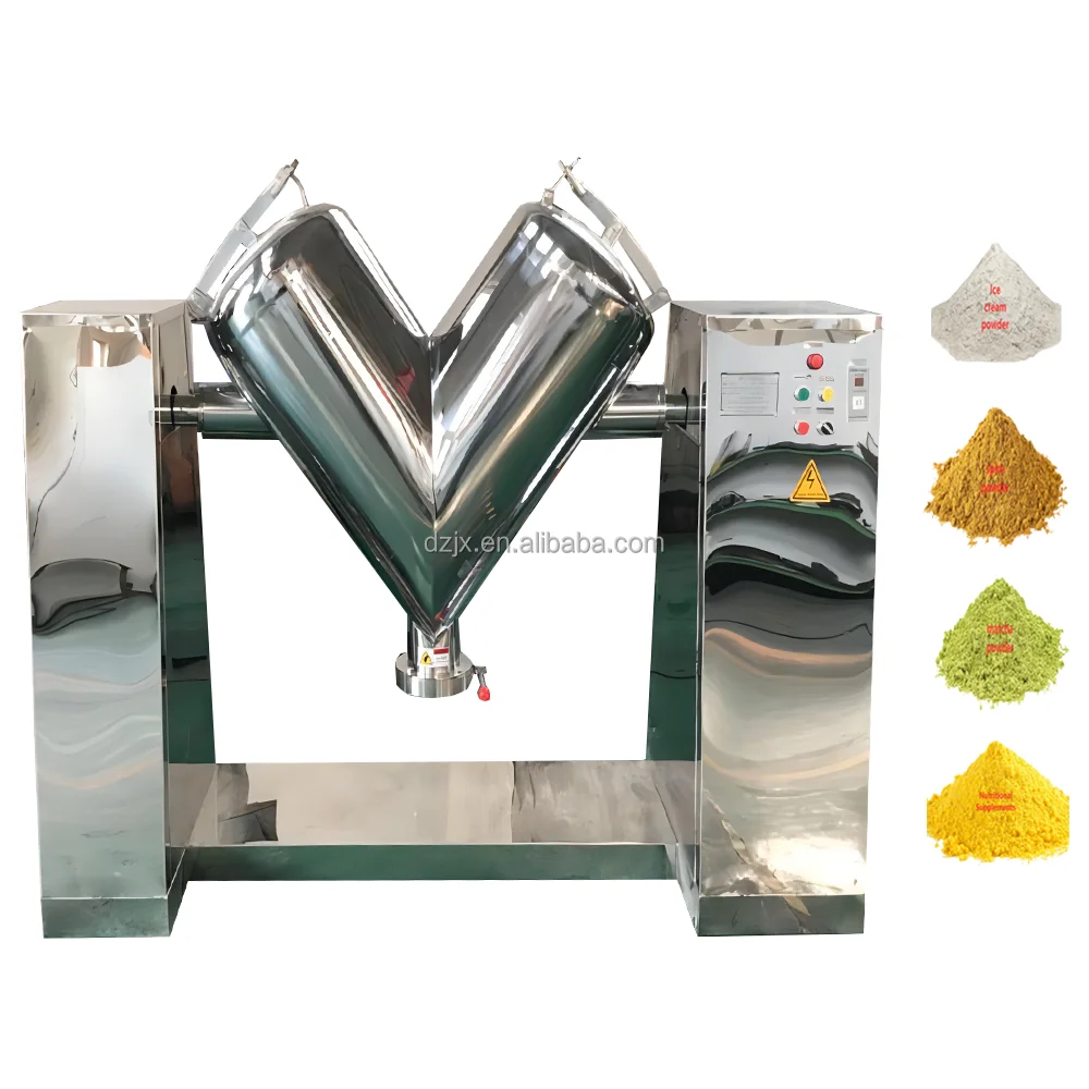 Dzjx Multi Powder Mixer Blender V Mixer Powder Vh5 V Shape Powder Mixer ...