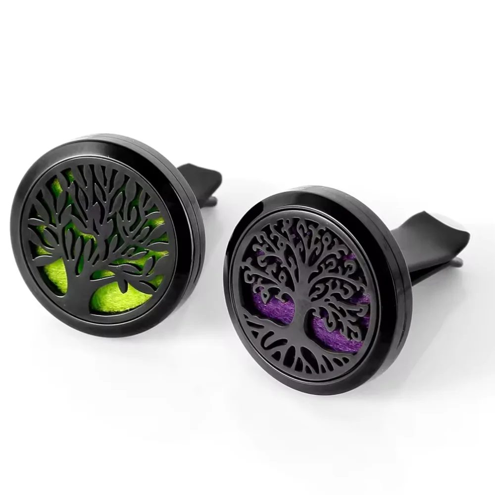 Magnetic Plain Diffuser 316l Alloy Black Tree Of Life Car Diffuser ...