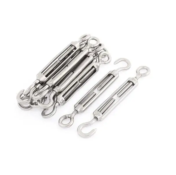 Factory Heavy Duty Wire Rope Turnbuckle Hook And Eye Forged Steel ...