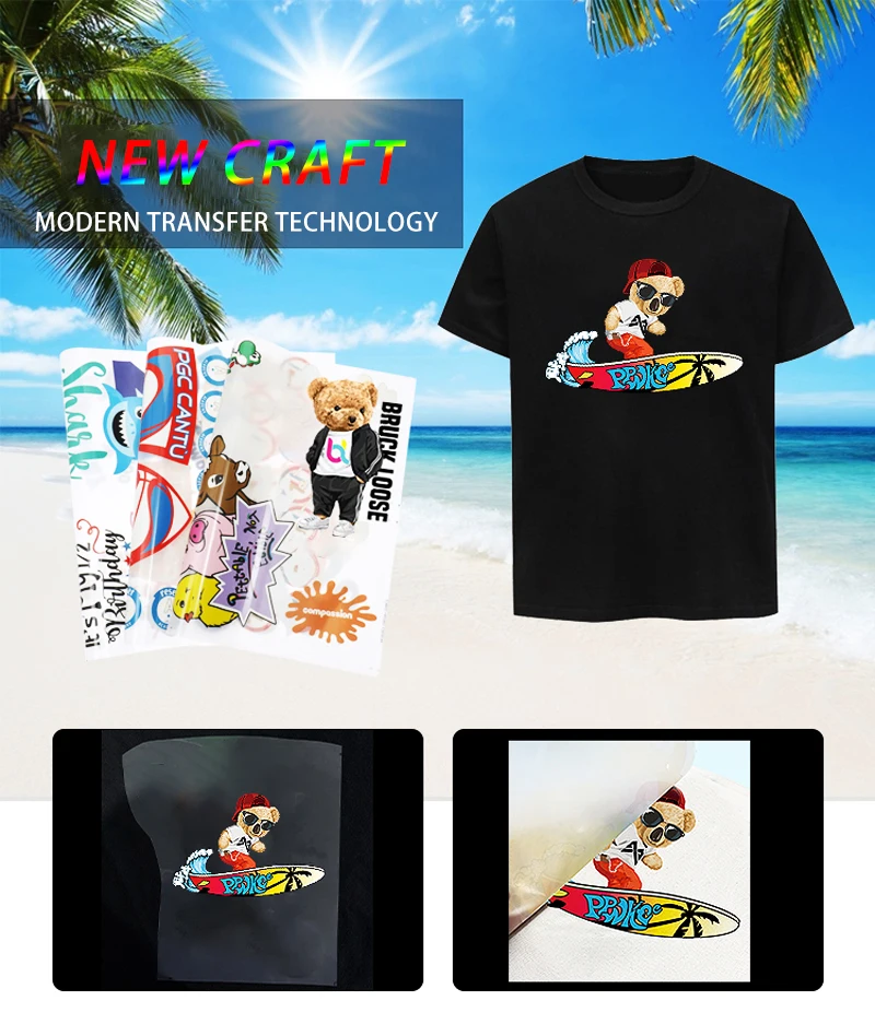 Yunshang Custom Plastisol Ink Heat Transfers Vinyl High Techology ...