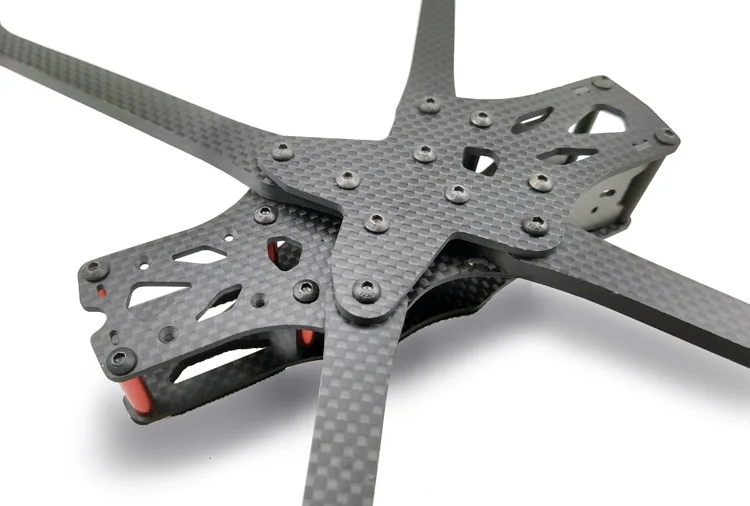 APEX 7-Inch Rack RC Racing FPV Traverser Freestyle All Carbon Fiber ...