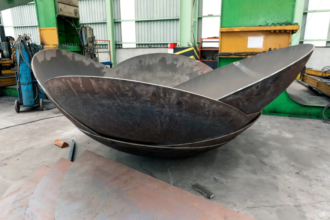 YUNWEI Stainless Pressure Vessel Dished Heads - Customized Support