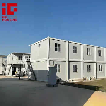 20ft Container Structures Folding Living Prefab Modular Homes Workmen ...