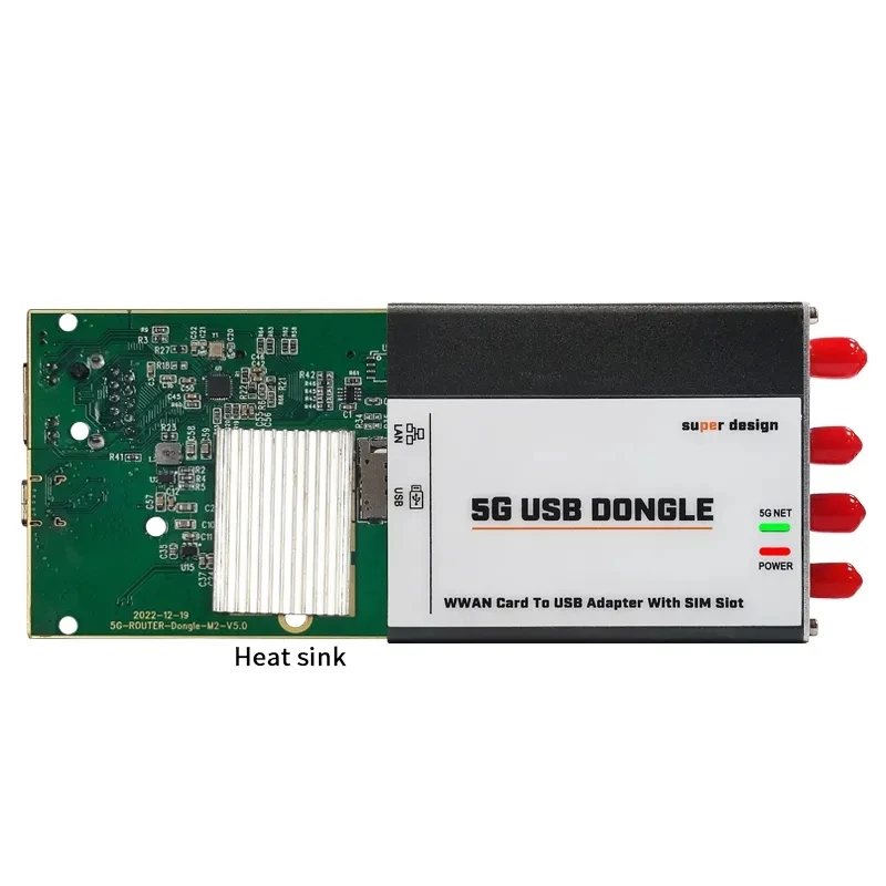 Build-in 5g Module Rm500q External Sma Antennas Iot M2m Usb Lan Port 4g ...