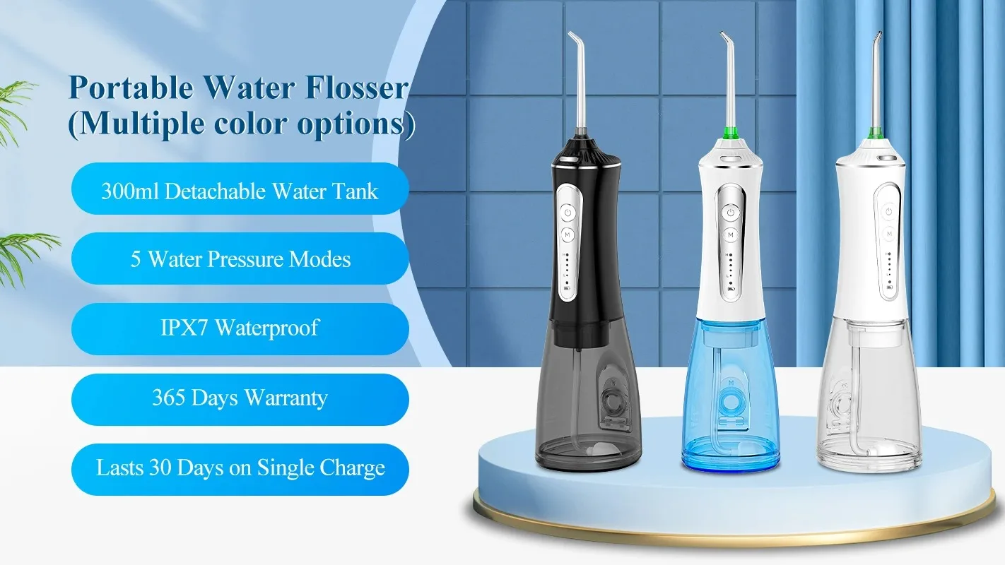 H2ofloss 2024 Newest Professional Water Flosser Electric Dental Oral ...