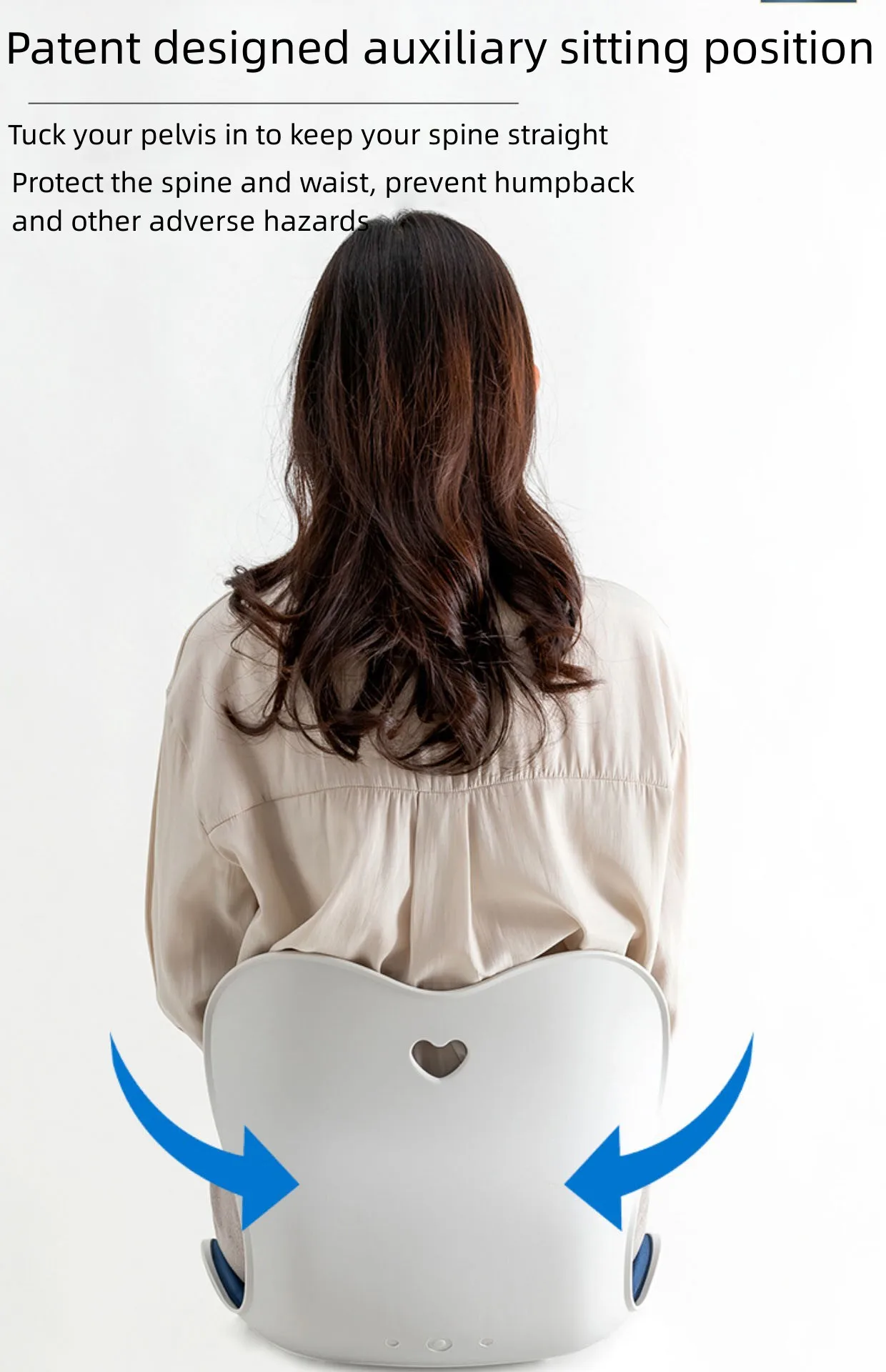 Office Long-Sitting Artifact Sitting Posture Correction Hip Waist ...