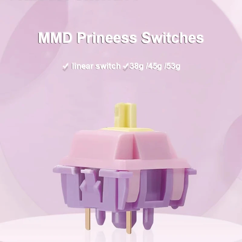 MMD Princess Switch Linear Tactile Mechanical Keyboard