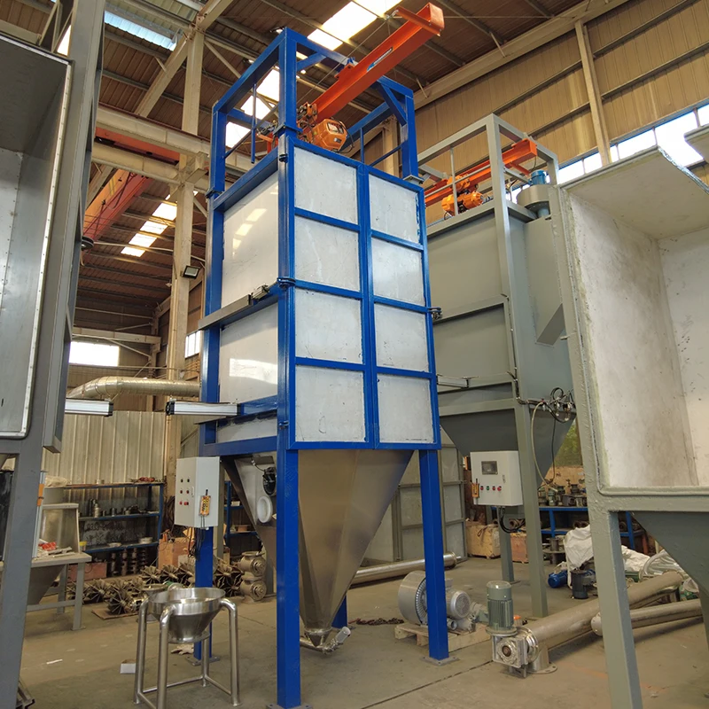 Customized Seeds Grain Bag Discharging Discharge Unloader Station ...