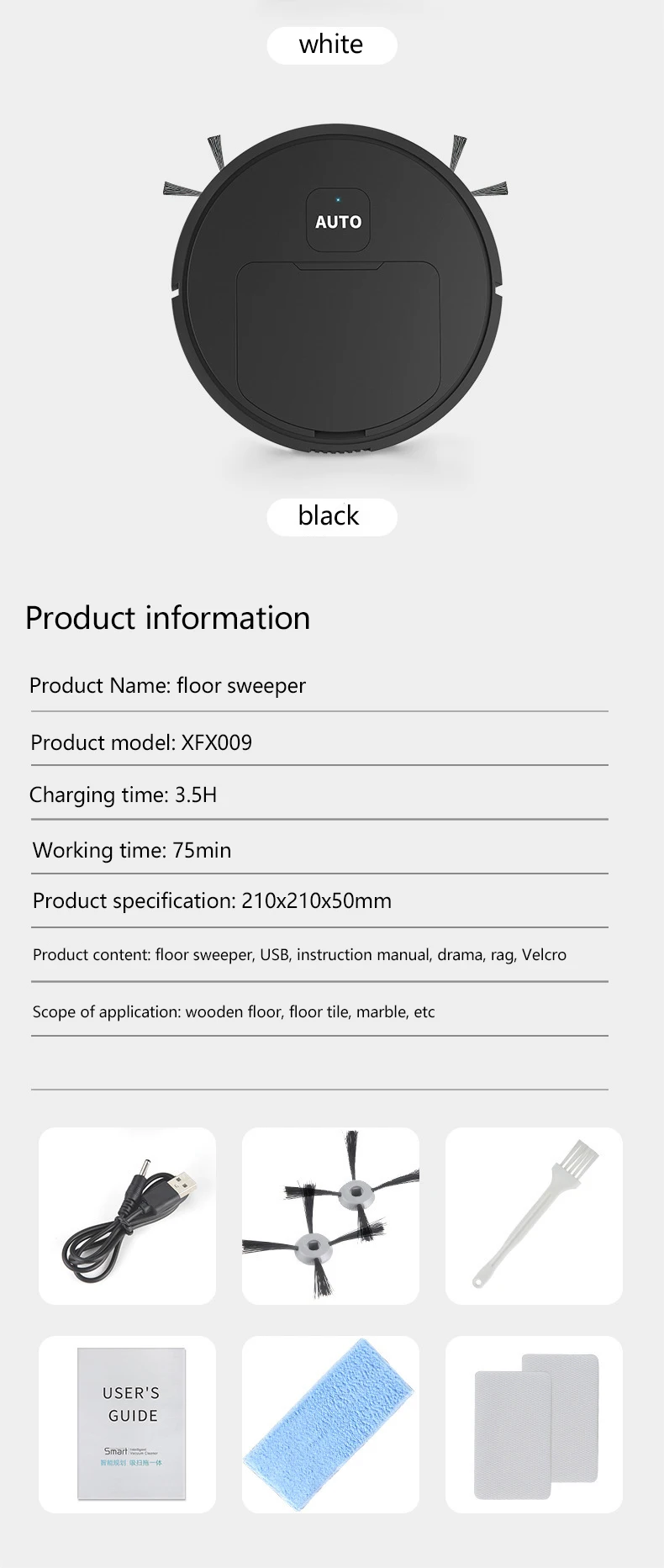 Wholesale Automatic Machine Sweeping Mini Cleaning Machine Lazy Vacuum ...