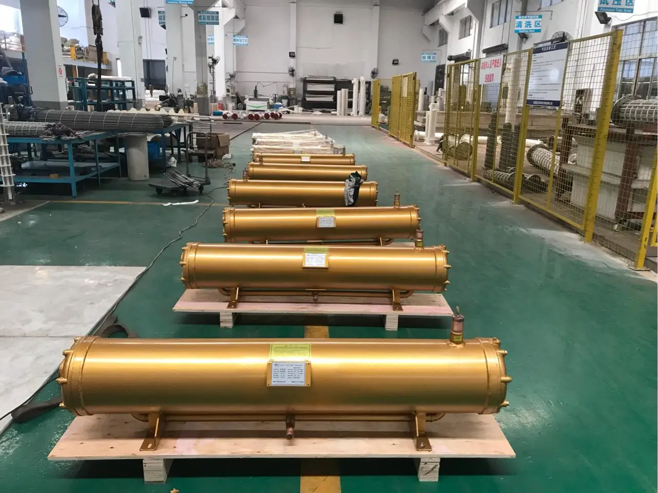 Spiral Heat Exchanger Coil Heat Exchanger Coaxial Water Cooled ...