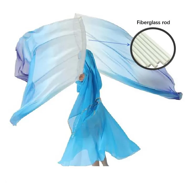 30 Inch Long Flexible Fiberglass Flag Poles for Dancing Flags