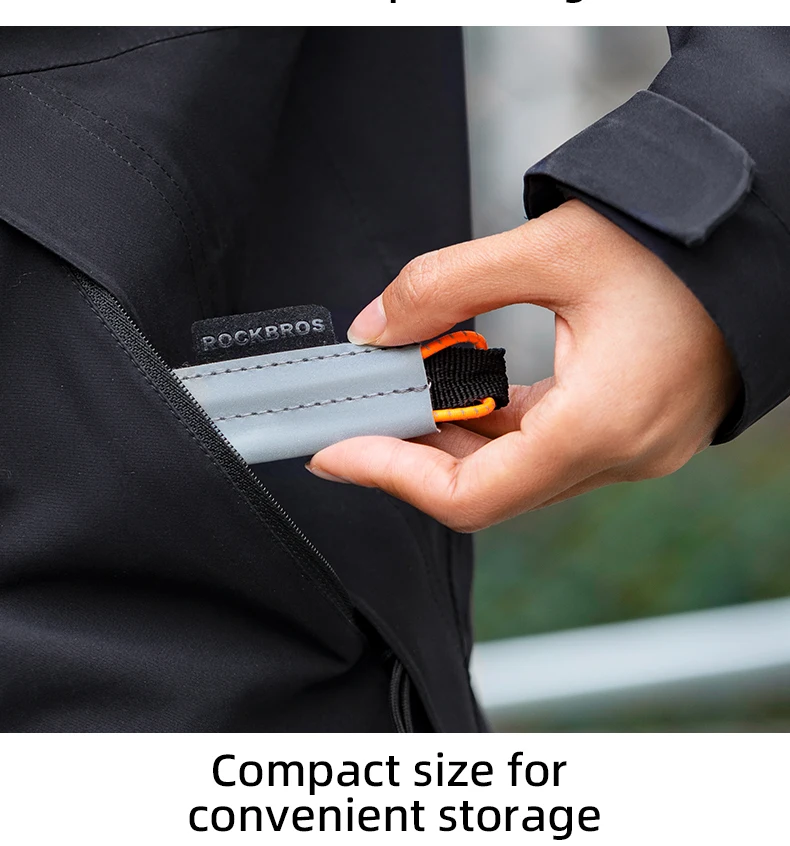 ROCKBROS Adjustable Elastic Leg Band Strap Bike Bicycle Running Outdoor ...