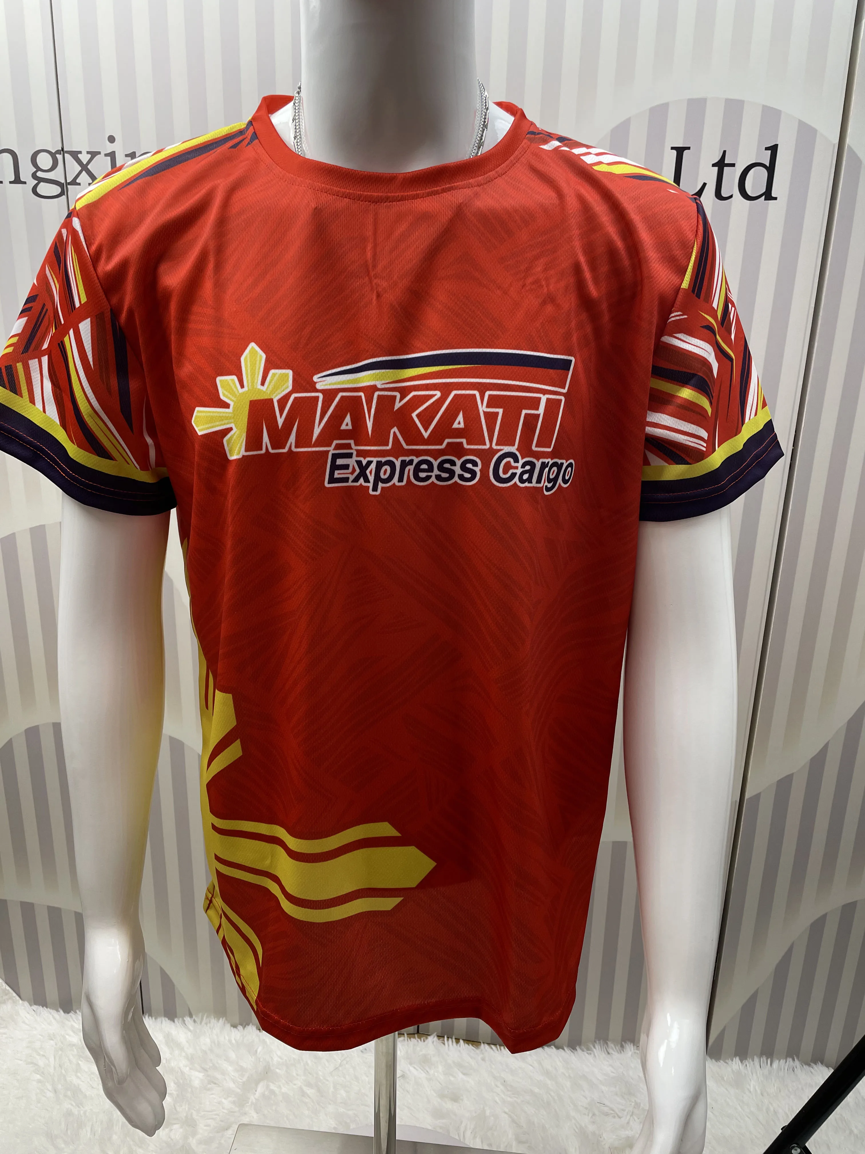 OEM Custom 100% Polyester Quick Dry Marathon Running T-shirt Gym Sport ...