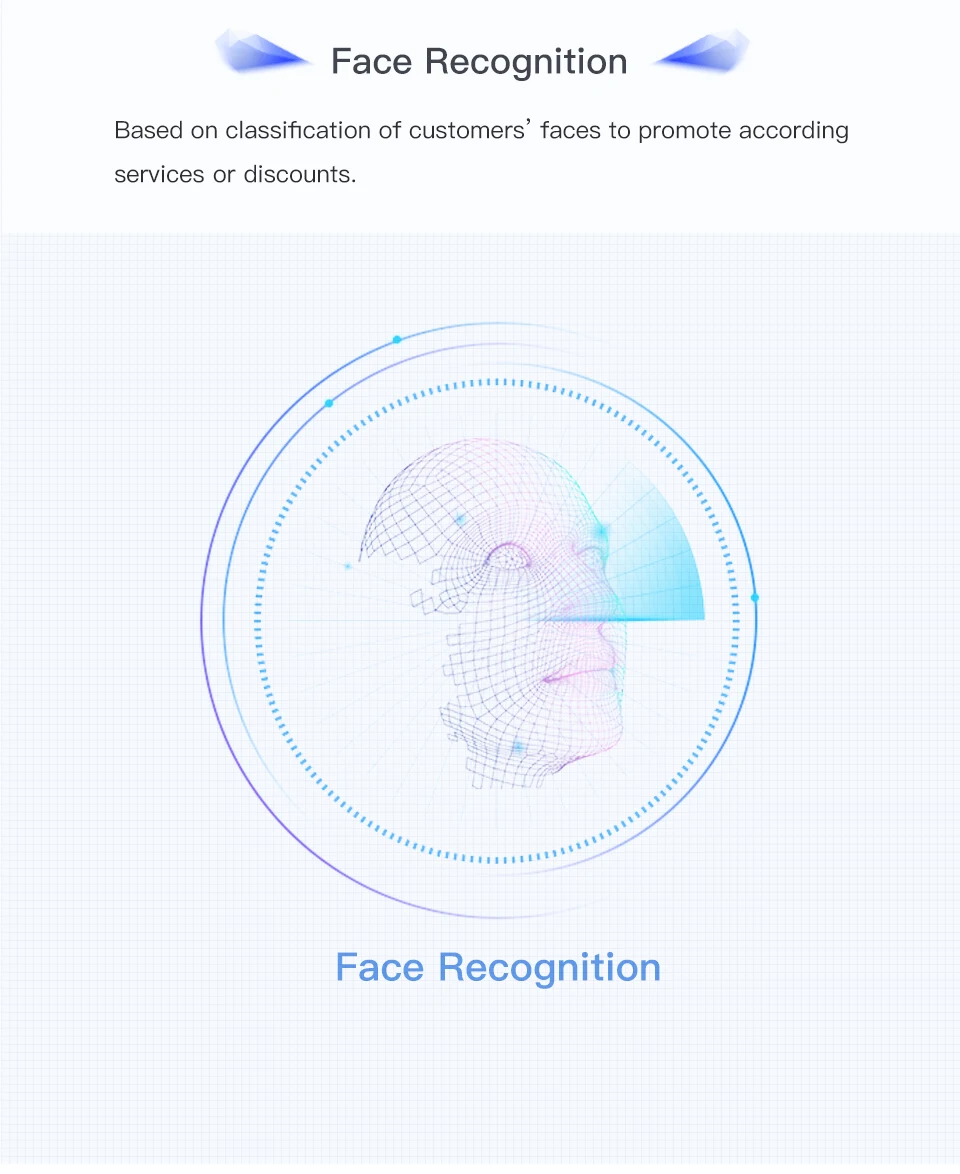 Auto Navigation AI Robot for Office Advertising Reception