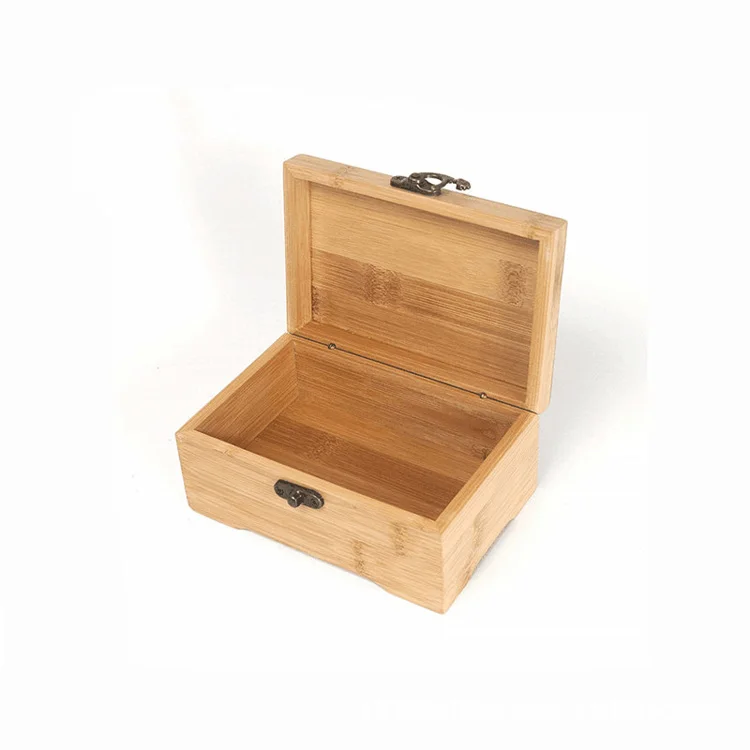 Customized Natural Eco-friendly Gift Bamboo Jewelry Packaging Box ...