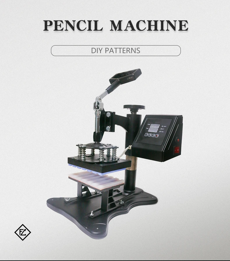 Manual Pen Printing Sublimation Heat Press Machine For Customizing Pen ...