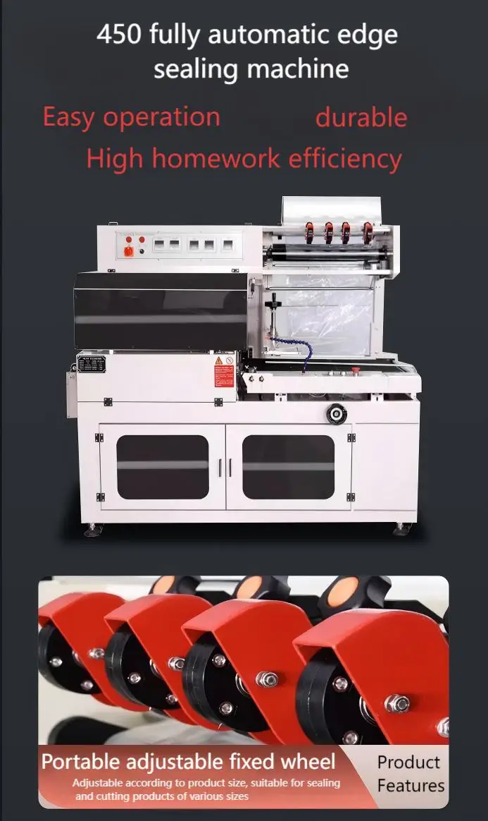 L-shaped Manual Semi-automatic Sealing and Cutting Machine for Heat ...