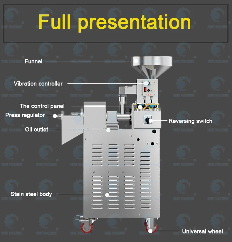 Continous Large Scale Ground Nuts Cooking Oil Make Machine Industrial ...