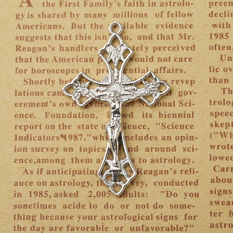 Christian Orthodox Jesus Cross Pendant Necklace Religious Inri Crucifix ...