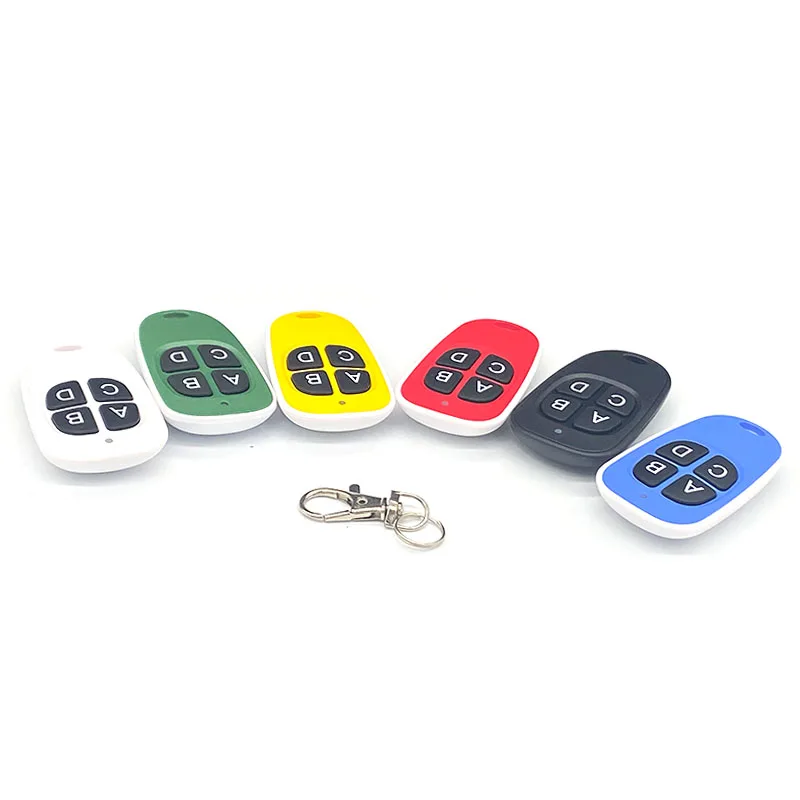 433mhz Remote Control Garage Door Opener Wireless Transmitter 4 Keys Duplicator Clone Electric ...