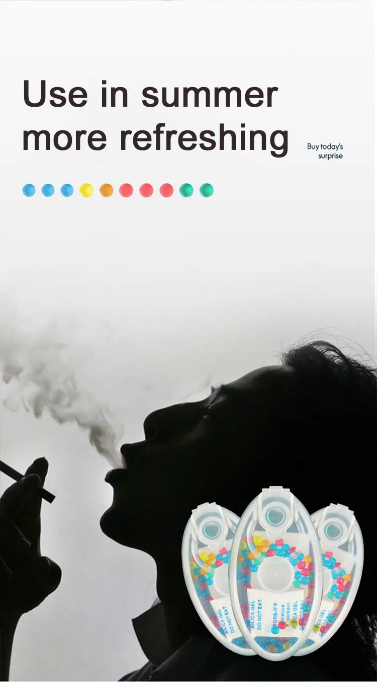 Menthol Capsule Crush Ball Filter Tubes - Eco-Friendly Cigarettes with ...