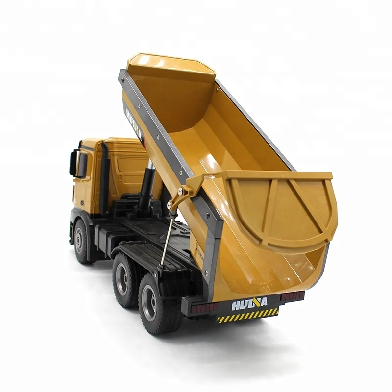 Huina 1573 Metal Alloy Dump Truck - 1/14 RC Engineering Model