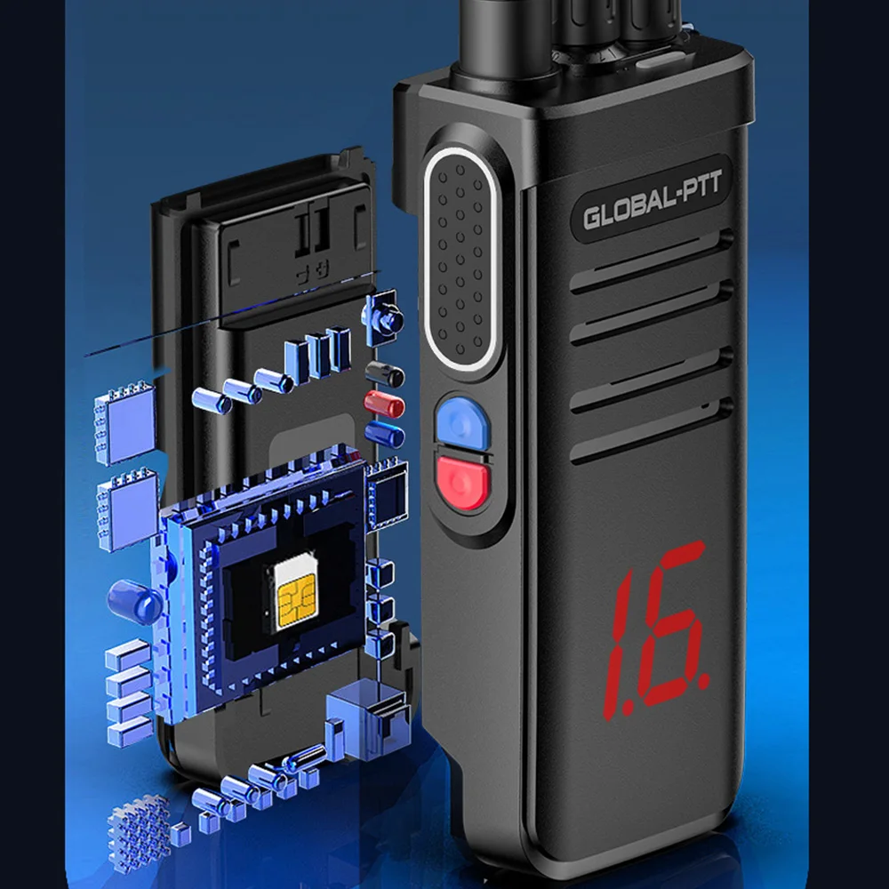 G5 Global-ptt Global Walkie Talkie Poc Radio No Screen Commutator ...