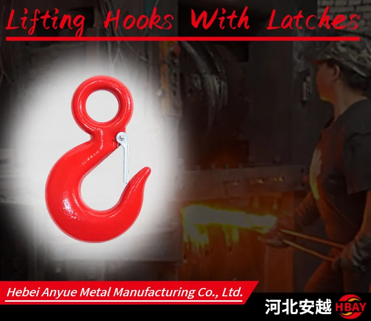 Rigging Heavy Duty Forged G80 Lifting Hook U.s Type 320c Lifting Hook ...