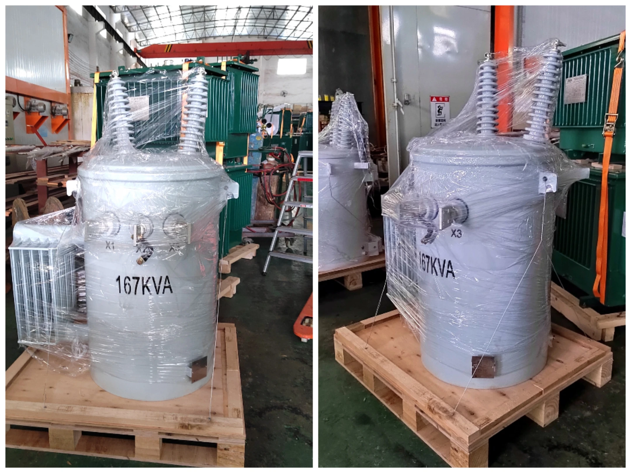 167KVA 4.16KV Single Phase Pole Mounted Transformer - ZHIBO